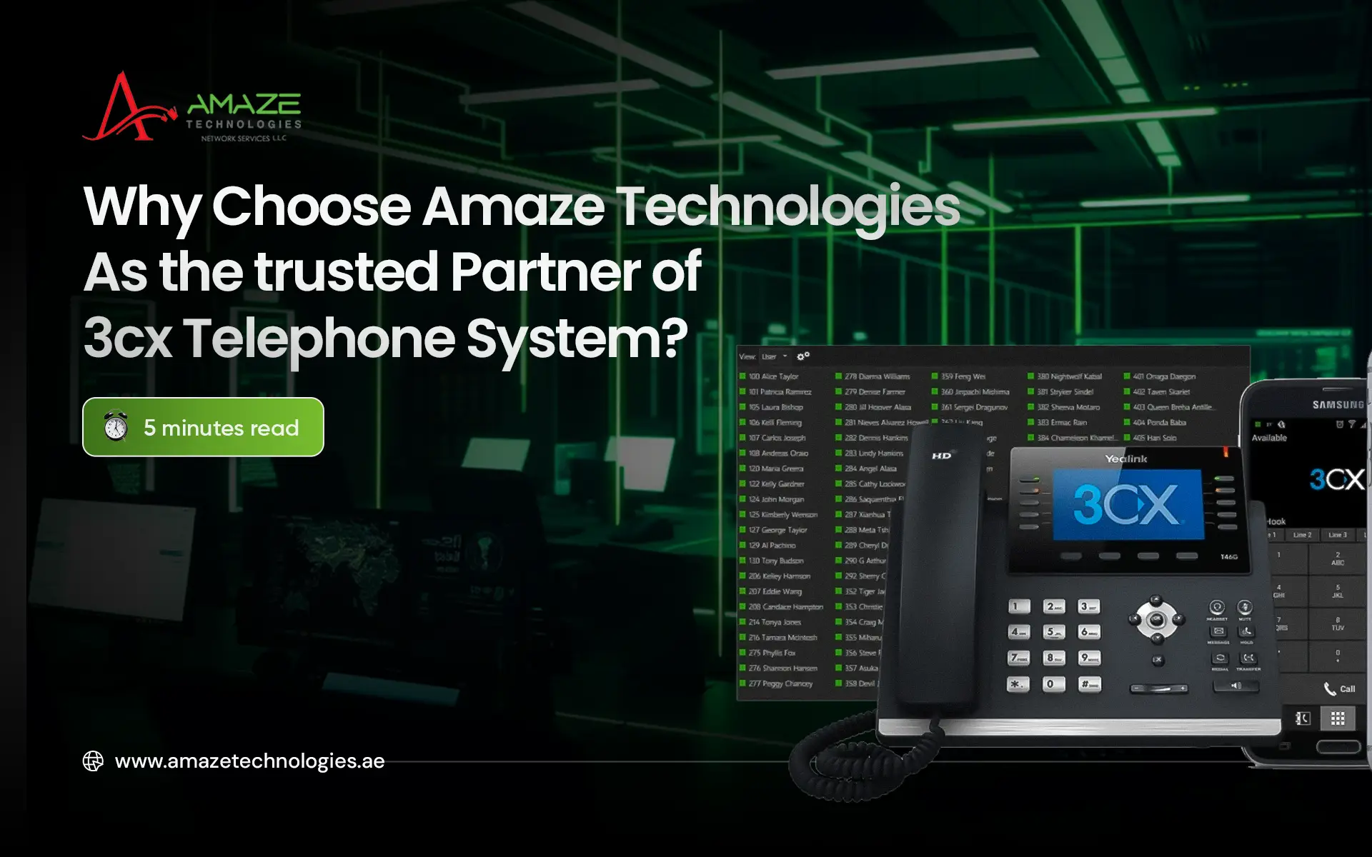 Why Dubai Businesses Are Choosing 3CX for Better Communication? - Amaze Technologies